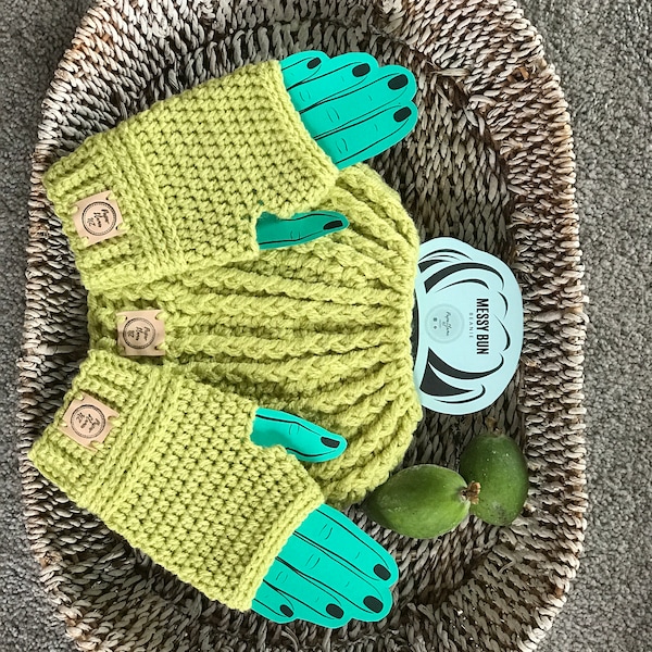 PRINTABLE Messy Bun Template - Downloadable PDF - Bun Beanie Display ...