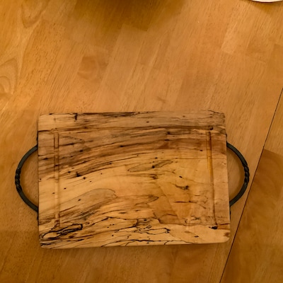 Hand Forged Rustic Handle for Cabinet, Serving Tray, and Charcuterie ...