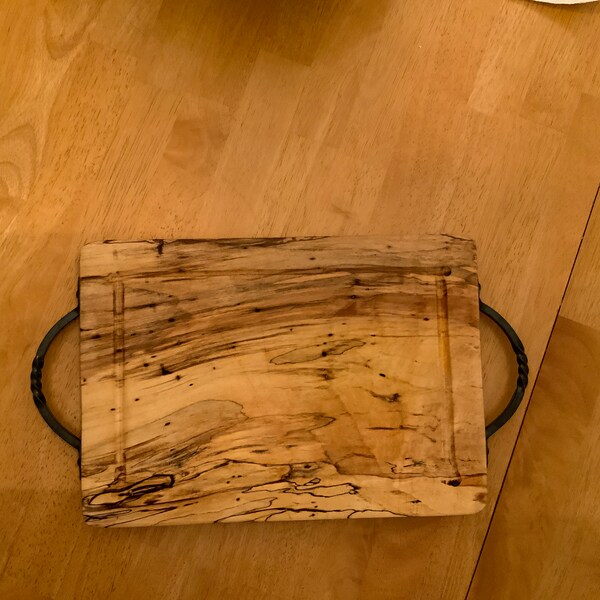 Hand Forged Rustic Handle for Cabinet, Serving Tray, and Charcuterie ...