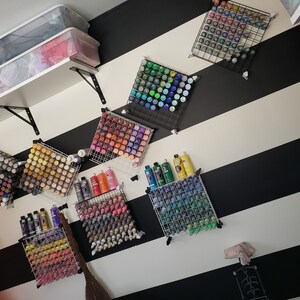 Acrylic Paint Storage for 2 Oz. Bottlescaddycraft Paintcraft ...