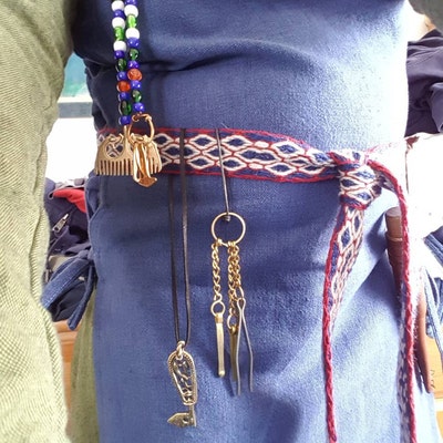 Viking Grooming Tools Twisted Bronze Loop or Double Horse Head - Etsy