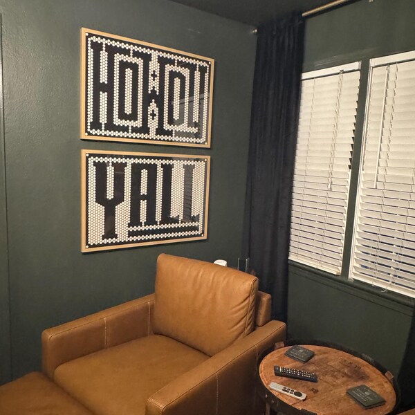 Y'all Means All Tiles Typography Poster, Western Decor, Entryway Art ...