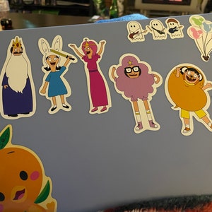 Gene Belcher Bobs Burgers Sticker Sheet A5 Stickers - Etsy