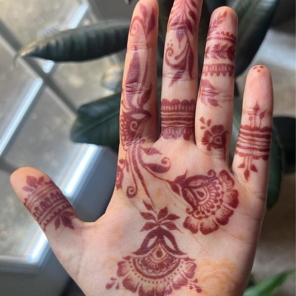 Henna Stencil Kit - Etsy