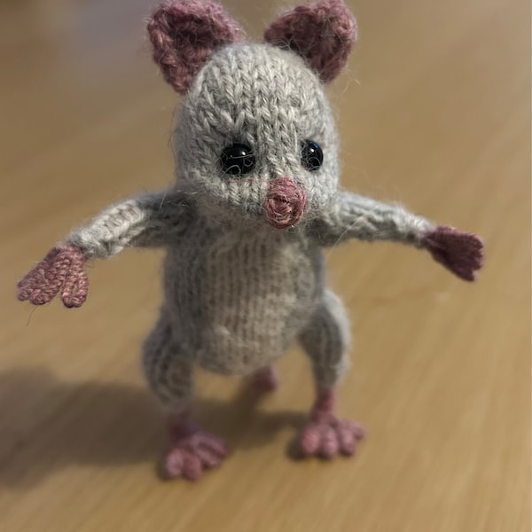 MOUSE DOLL - English Knitting Pattern - Etsy UK