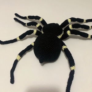 Crochet Pattern. Amigurumi Tarantulas. Colored Spiders. DIY Crochet ...
