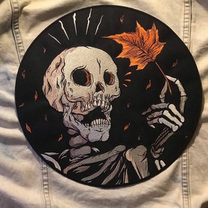 Huge 12 Graveyard Shift Embroidered Back Patch - Etsy