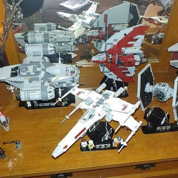 Acrylic Display Stand for Lego® Ahsoka Tano's T-6 Jedi Shuttle 75362 - Etsy
