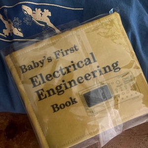 Cloth Book - Electrical Engineering Baby Book - Etsy