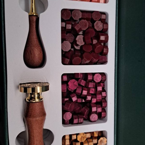 Custom Wax Seal Stamp Kit, Any Logo Can Be Customized, Personalized Wax ...