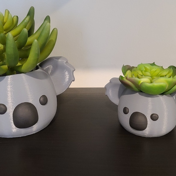 Koala Planter, Koala Gifts, Koala Bear, Animal Planter, Koala Decor ...