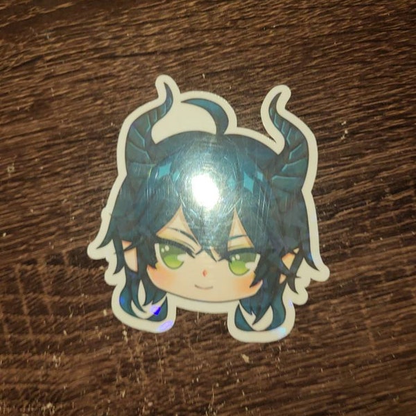 3" Twisted Wonderland Chibi Stickers! | Holographic Water Resistant ...