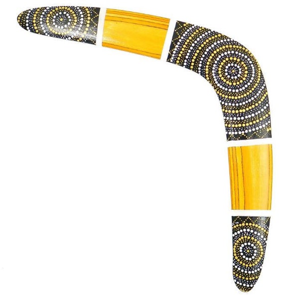 Boomerang "lizard". Returning Boomerangs for Sale. Traditional Type ...