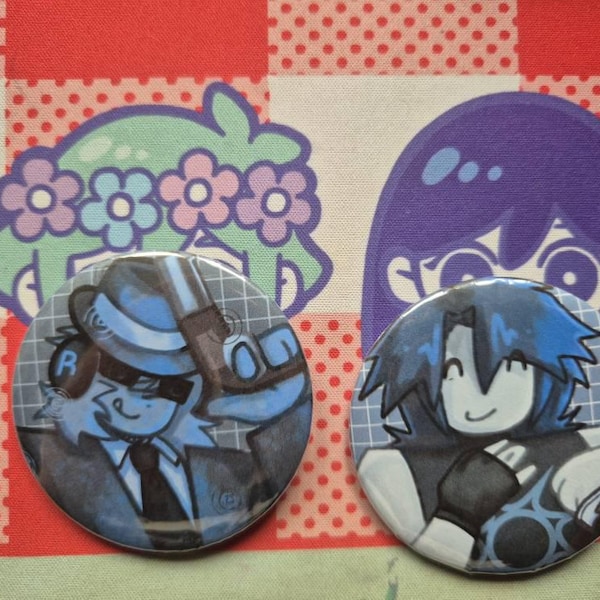 ROBLOX FORSAKEN Pin Back Buttons - C00lkidd Bluudud Two Time Chance ...