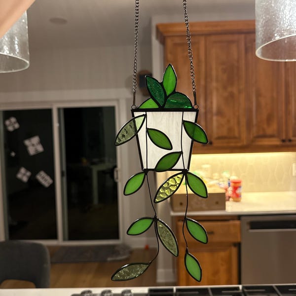 Solar System Stained Glass Suncatcher,handmade Solar System Glass Art ...