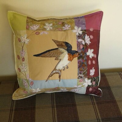 Fabric Kit and Printed Pattern for the Winter Hedgerow Block 4 Barn Owl ...