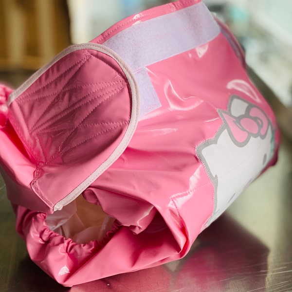 Lockable Spreader Pants Spreading Diaper Omutsu Adult Baby PVC Inside ...