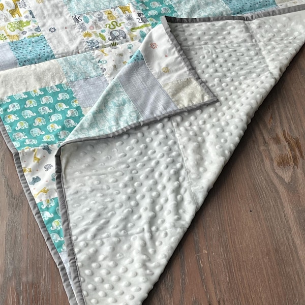 Baby Quilt Kit - Peter Rabbit and Friends, Pre-cut Ready to Sew, Simple ...