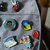 SPLATOON 3 Brands Graffiti 2.5cm Metal Pins Unofficial - Etsy