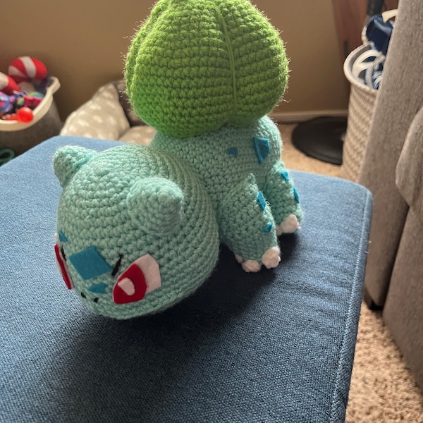 Bulbasaur Crochet Pattern - PDF File - Etsy