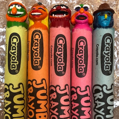 Calvin and Hobbes Crayon Carving - Etsy