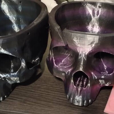 Skull Yarn Bowl digital File - Etsy