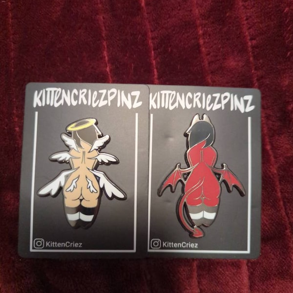 IN HAND Hazbin Hotel Chaggie Enamel Pin - Etsy