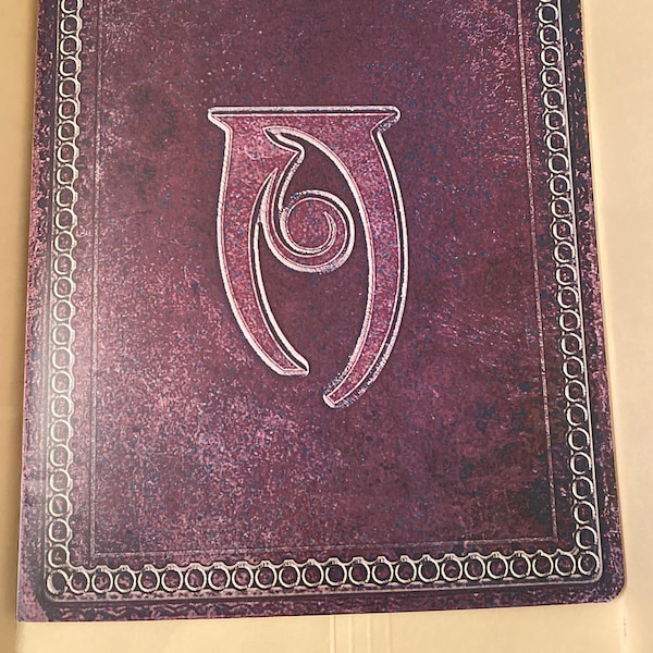 Un-official Handmade Skyrim Magic Tomes / Journals - Etsy