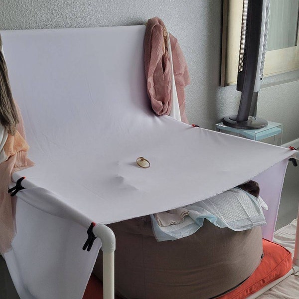 Newborn Photography Stand, Backdrop Stand, Posing Blanket Stand ...