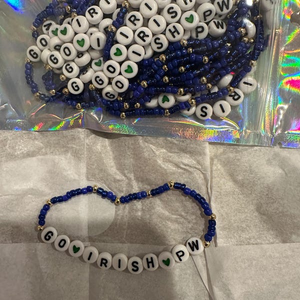 Custom Friendship Bracelets - Etsy