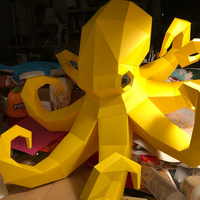 pepakura papercraft low polygonal paper by papercraftfreak on Etsy