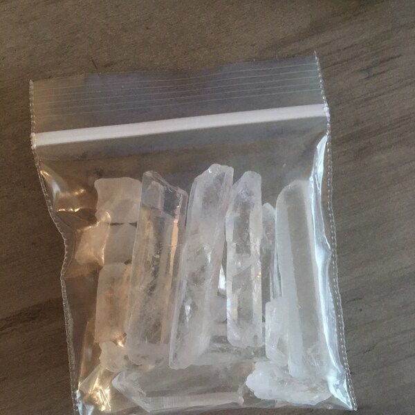 Small Quartz Crystal Shard Points, Imperfect Bulk Crystals *READ ...
