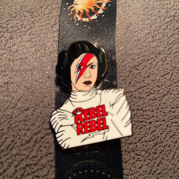 Rebel Rebel Princess Enamel Pin - Etsy
