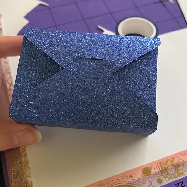 Envelope Gift Box SVG Template: Favor Box, Cricut, Silhouette Cut Files ...