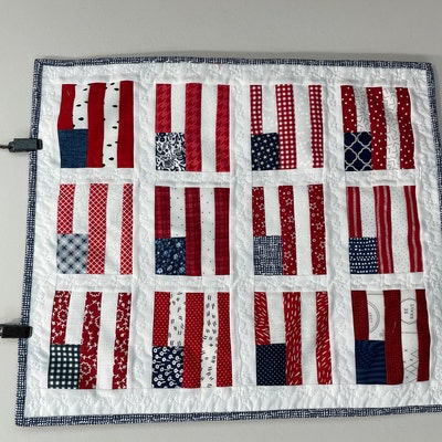 Little Flag Mini Quilt PDF Pattern/wall Hanging/placemat - Etsy