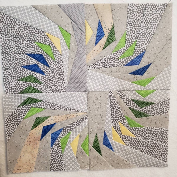 Your Next Temperature Quilt! - A Paper Pieced Pattern Called Koru Geese ...