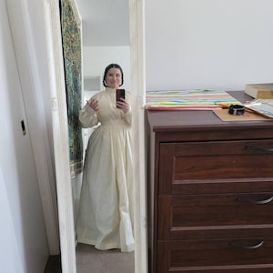 120 Pleated Wrapper, Work Dress, Morning Gown, Maternity 1840-1860 ...