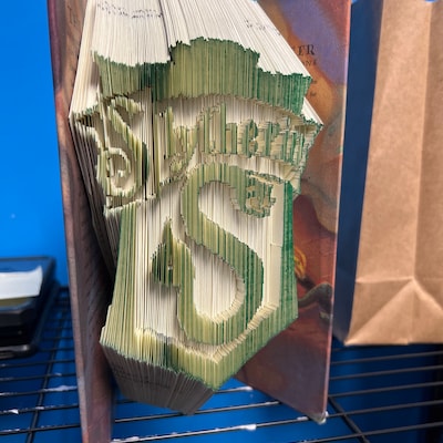 Clever Wizard Combination Cut and Fold Book Folding Pattern - Etsy