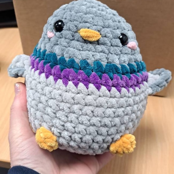 Handmade Pigeon Plushie Small Crochet Toy Ideal Gift for Bird Lovers - Etsy