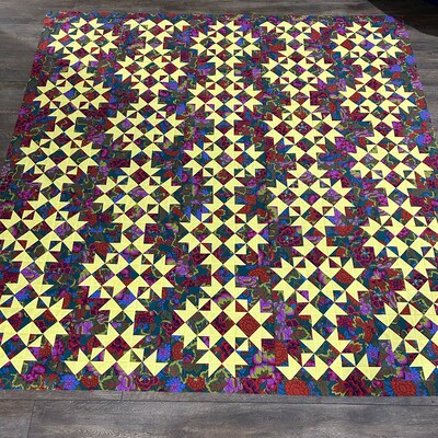 Alaska Magic Quilt Quilting Pattern From Laundry Basket Quilts - Etsy