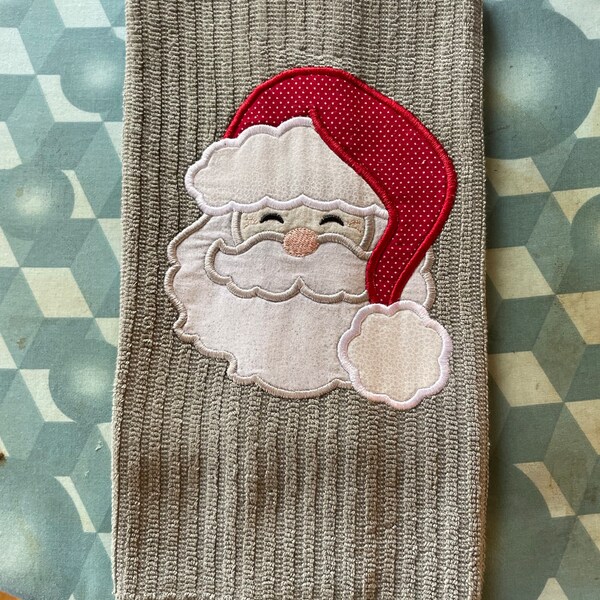 Santa Claus Applique Design - Christmas Applique Embroidery Designs for ...