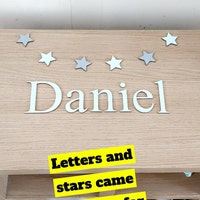 Personalised Toy Box Name & Embellishments. Pastel Name. Hot Air ...