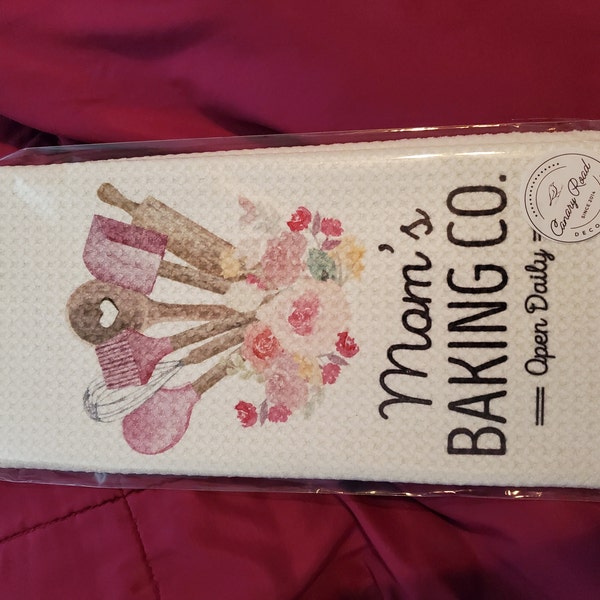 Personalized Baking Co. Dish Towel | Kitchen Utensils Kitchen Towel ...