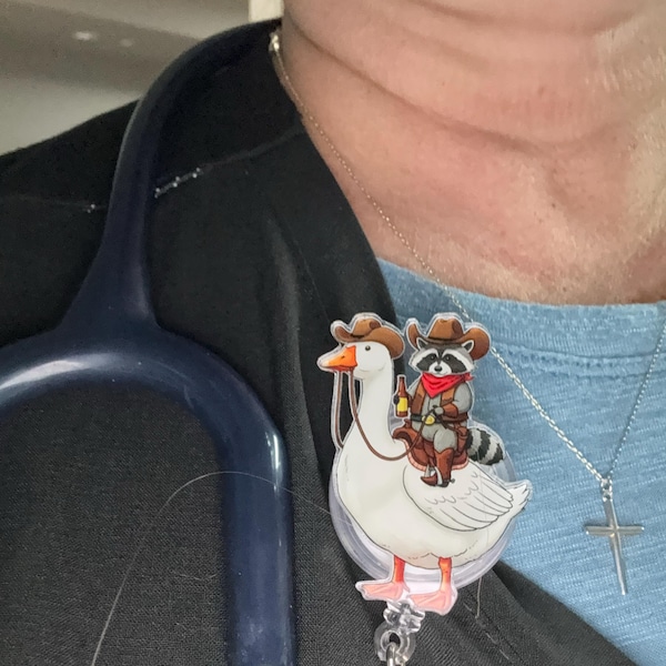 Floral Fetus Badge Reel, L&D Nurse Gift, Labor Delivery Nurse Accessory ...