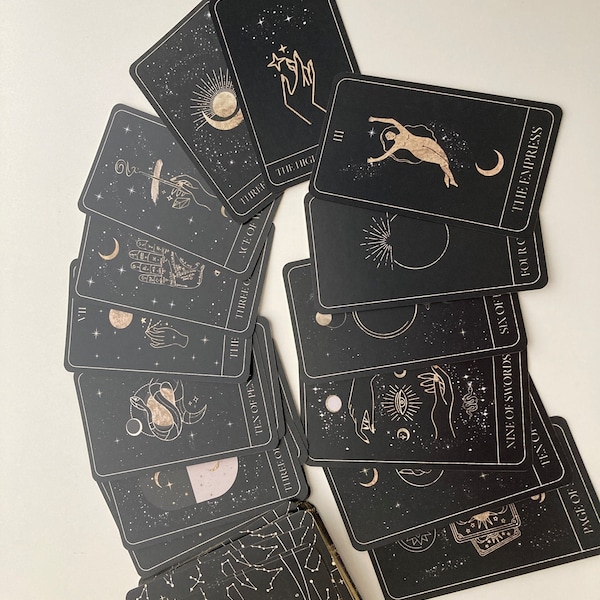 Luna Soleil ® Tarot Deck - Etsy
