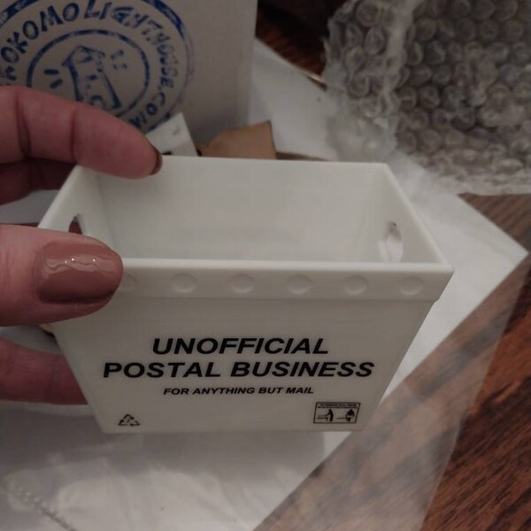 Mini Mail Tub Tote for Small Items - Etsy