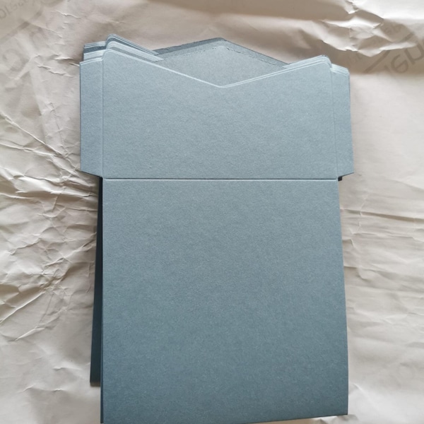 Pocket-fold Envelope, Sage Green, Invitation Wedding Envelopes, Square ...