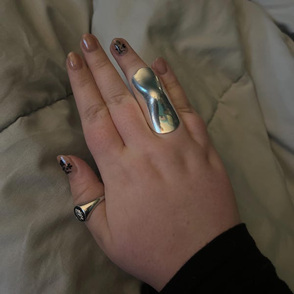 Sterling Silver Swan Neck for Dip Joints - Fingertip Arthritis Splint ...