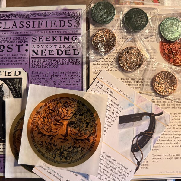 Coin of Feast and Famine - Dnd / RPG 5e DM Roleplay Coin for Tabletop ...
