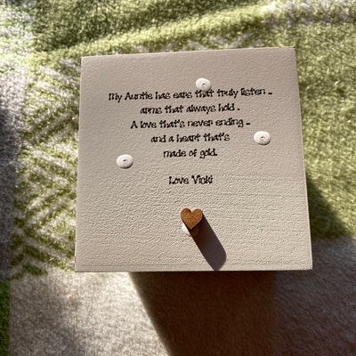 BEST FRIEND Personalised Flower / Plant Pot Special Friend Gift Shabby ...